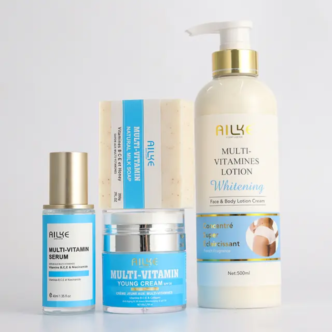 Multivitamins Whitening Kit | Brightening Skincare Set